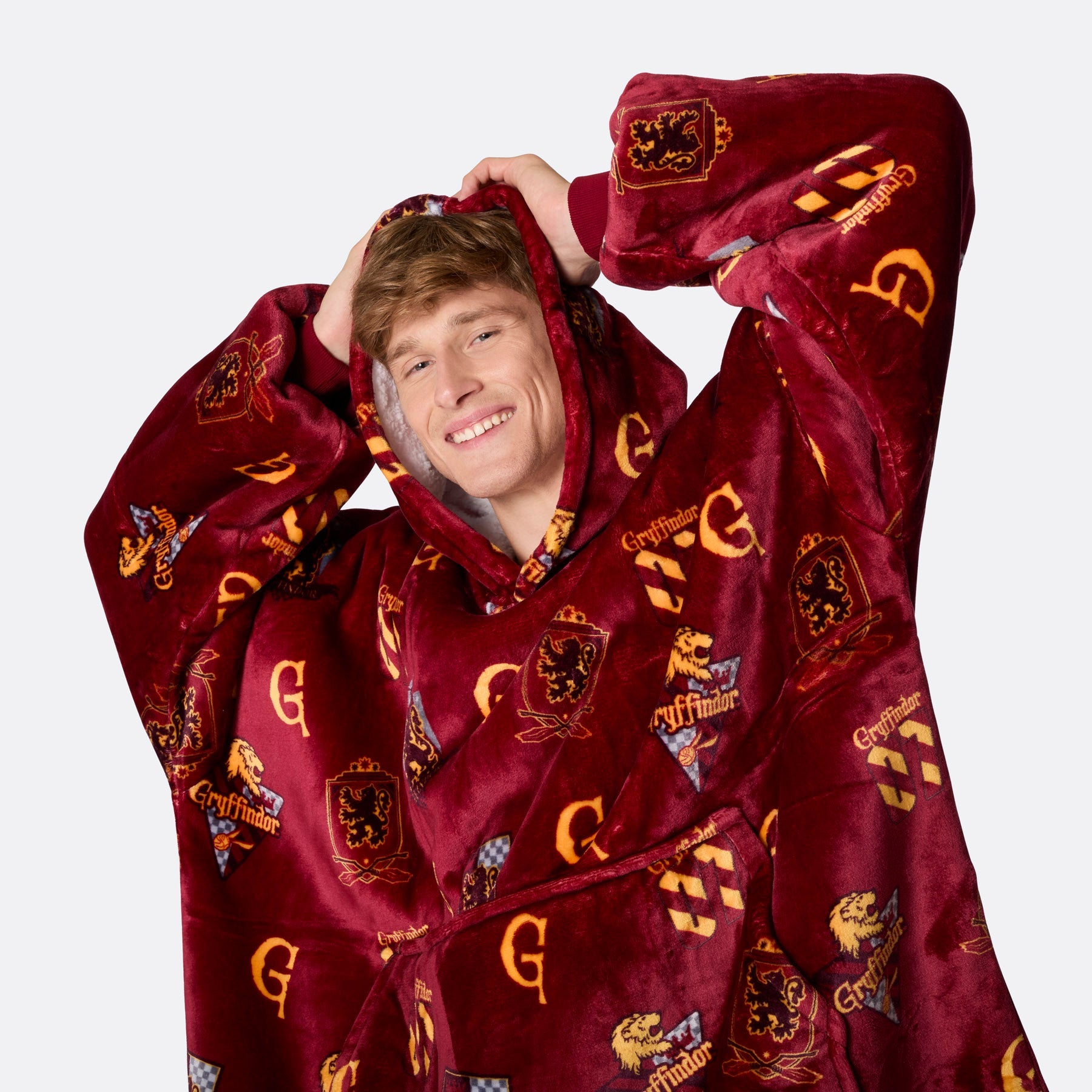Harry Potter Gryffindor HappyHoodie – SillySanta.com