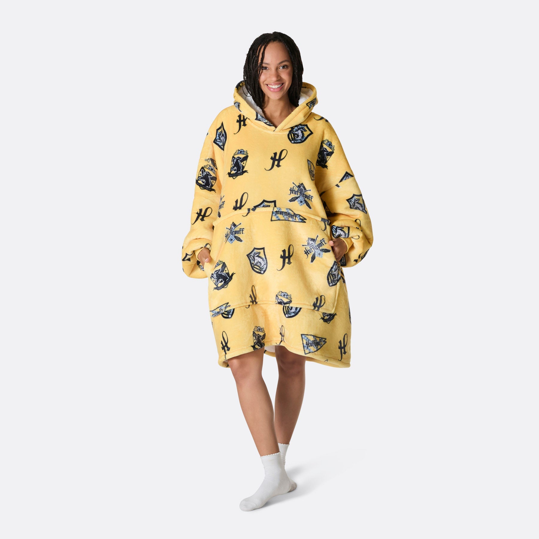 Harry Potter Hufflepuff HappyHoodie – SillySanta.com