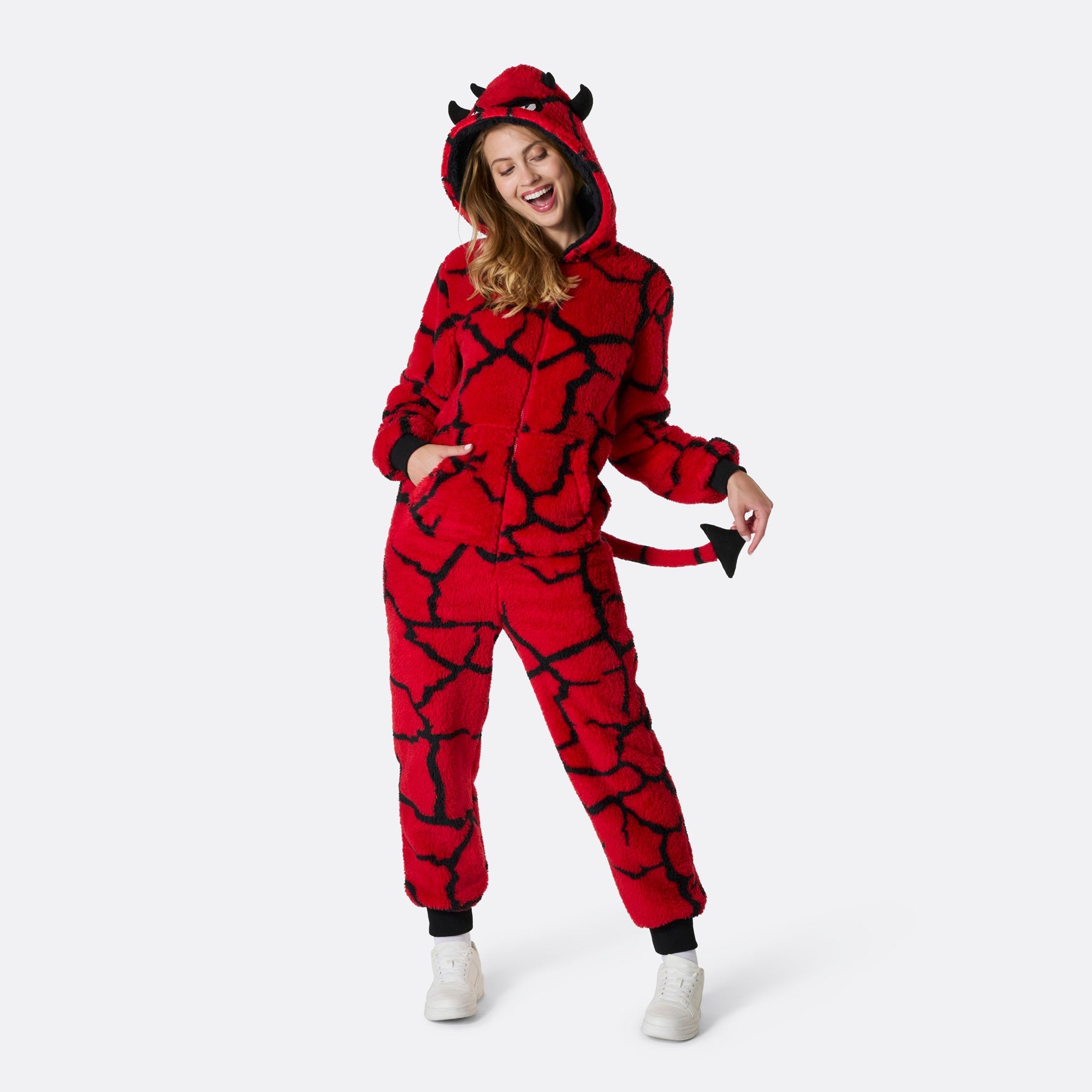 Women's Devil Onesie – SillySanta.com