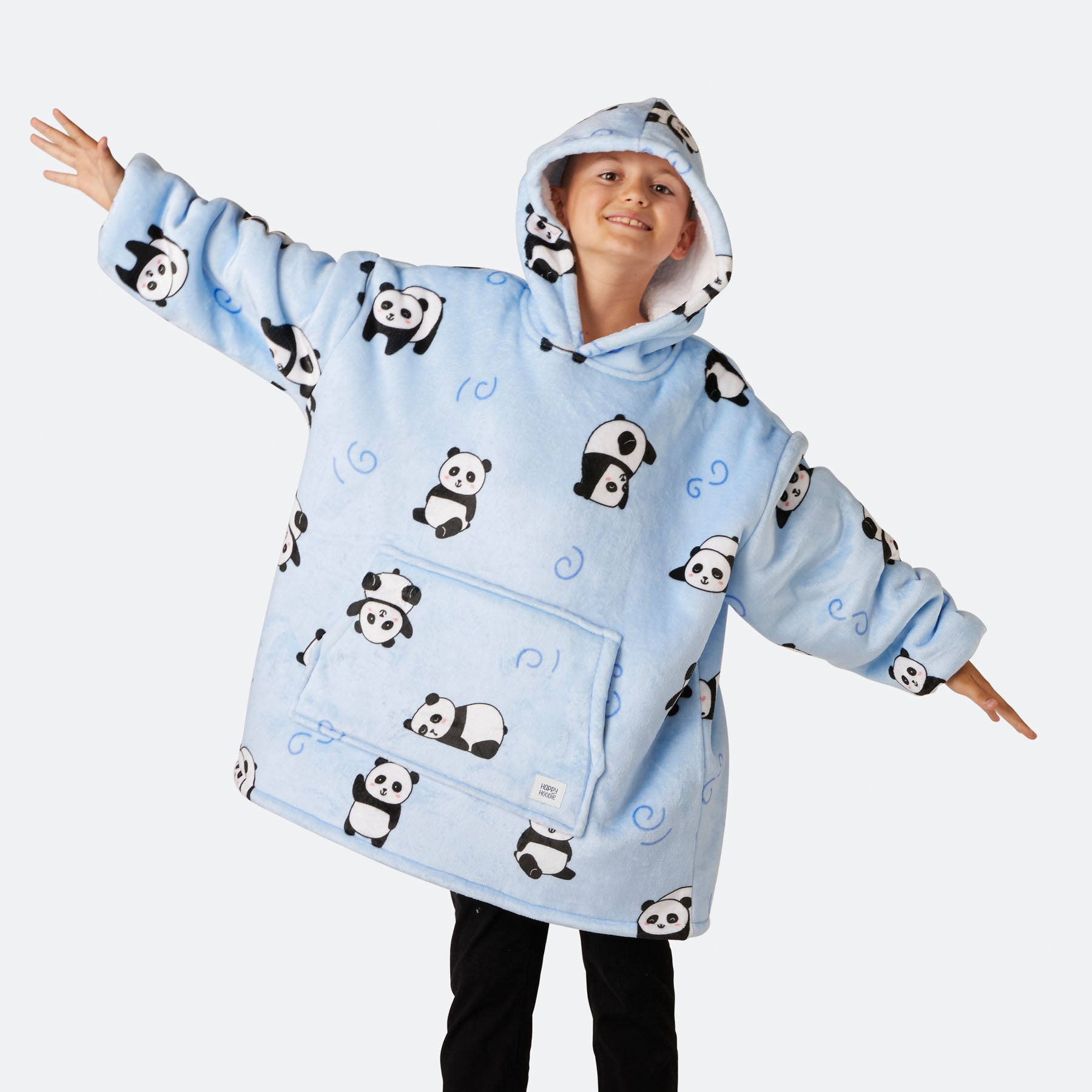 Kids' Panda HappyHoodie – SillySanta.com